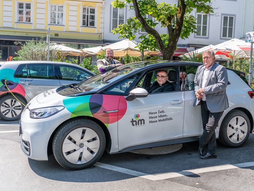 Prominenter Neukunde ab sofort mit tim unterwegs - TIM Graz