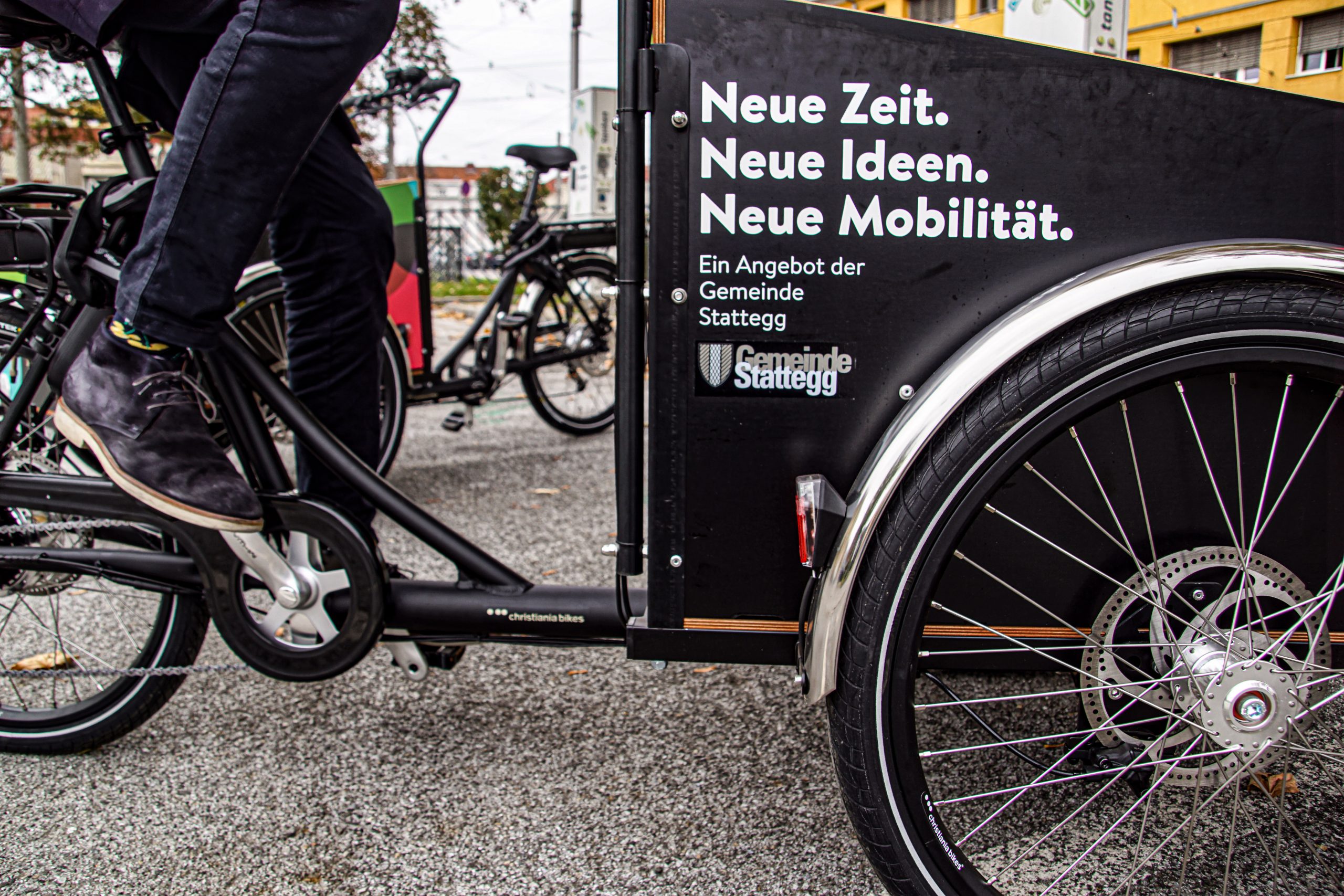 Ergänzung im tim-Sharingangebot: Neue Lastenräder in Graz und Umgebung ...