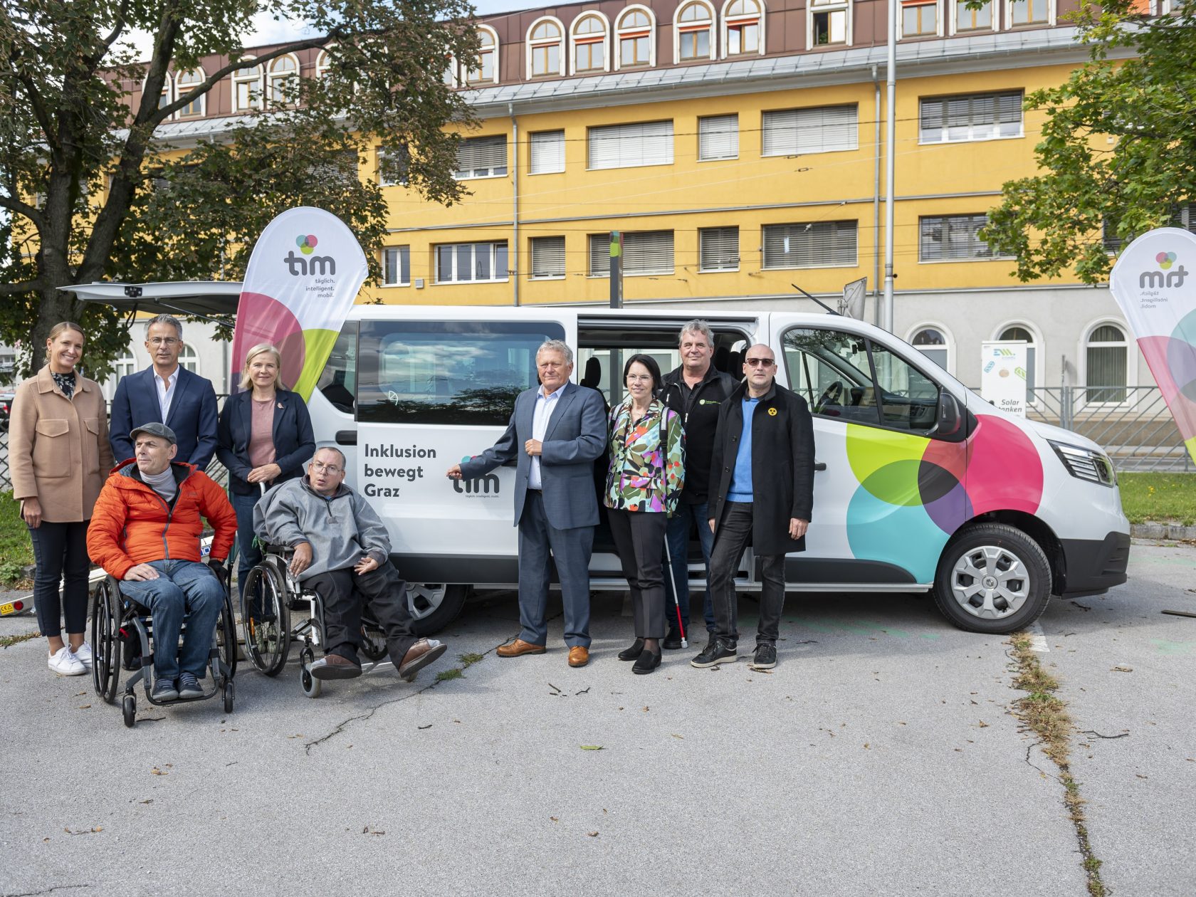 Inklusionstransporter neu im Angebot - TIM Graz