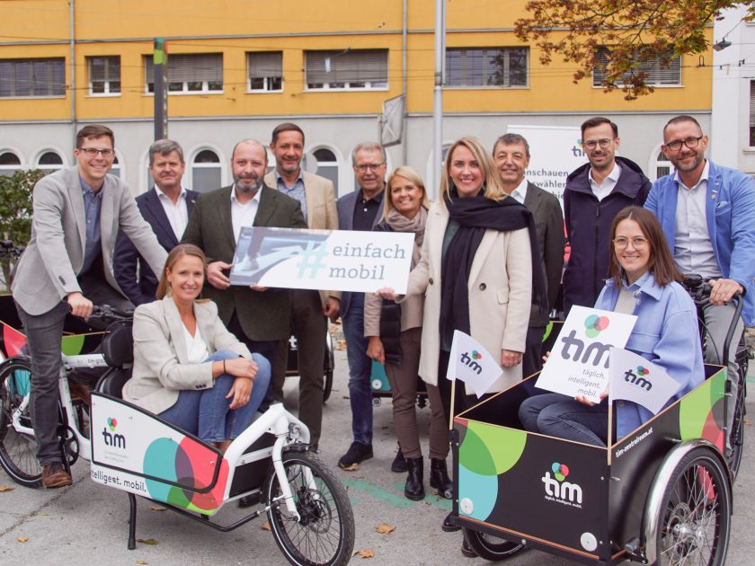 tim setzt auf Lastenräder - TIM Steirischer Zentralraum